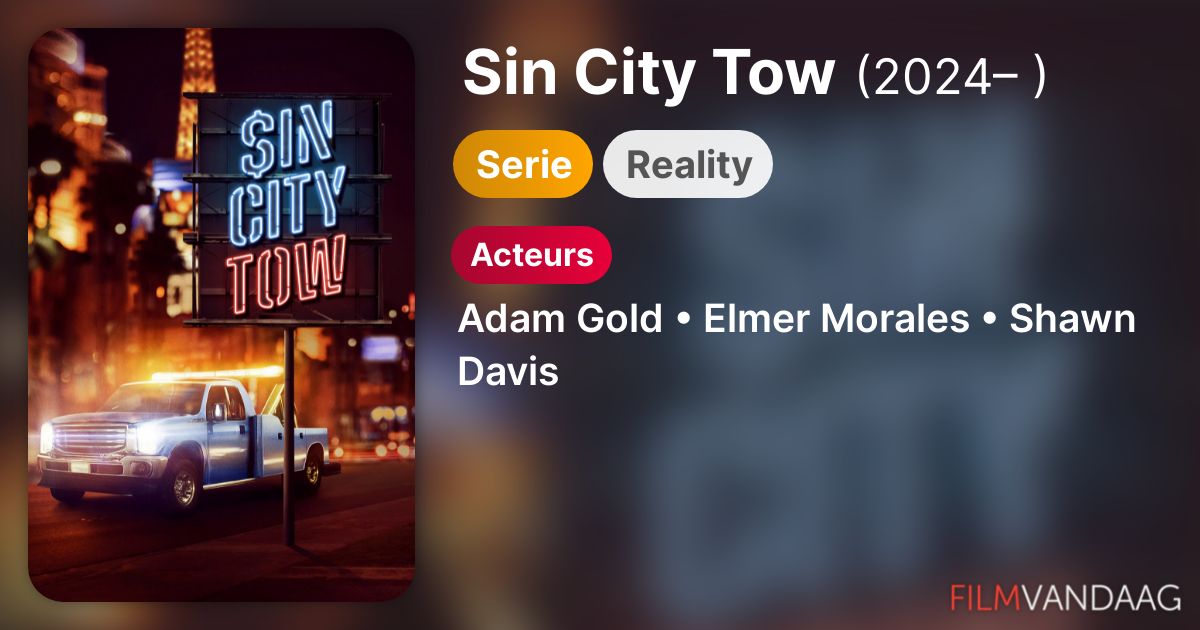 Sin City Tow (serie, 2024– ) Nu Online Kijken - FilmVandaag.nl