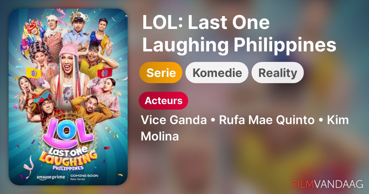 LOL: Last One Laughing Philippines seizoen 2: releasedatum en geruchten ...