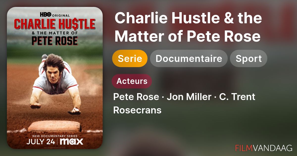 Seizoen 2 Charlie Hustle & the Matter of Pete Rose: komt er een nieuw ...