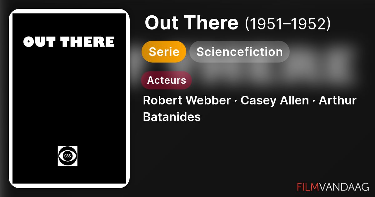 Out There (serie, 1951–1952) - FilmVandaag.nl