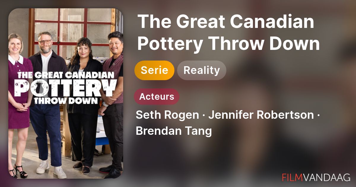The Great Canadian Pottery Throw Down (serie, 2024– ) - FilmVandaag.nl