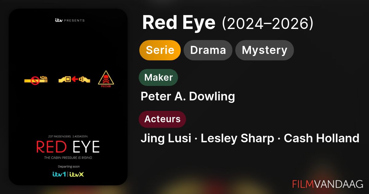 Red Eye (serie, 2024– ) - FilmVandaag.nl