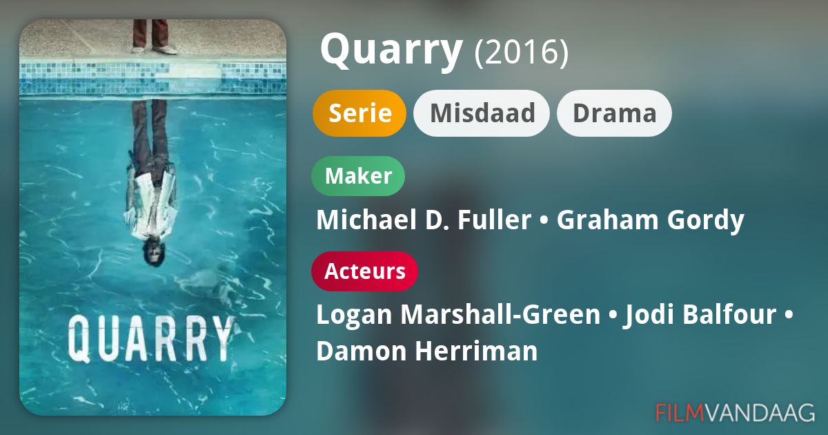 Quarry (serie, 2016) - FilmVandaag.nl