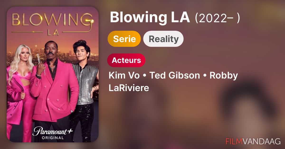 Blowing LA (serie, 2022– ) - FilmVandaag.nl
