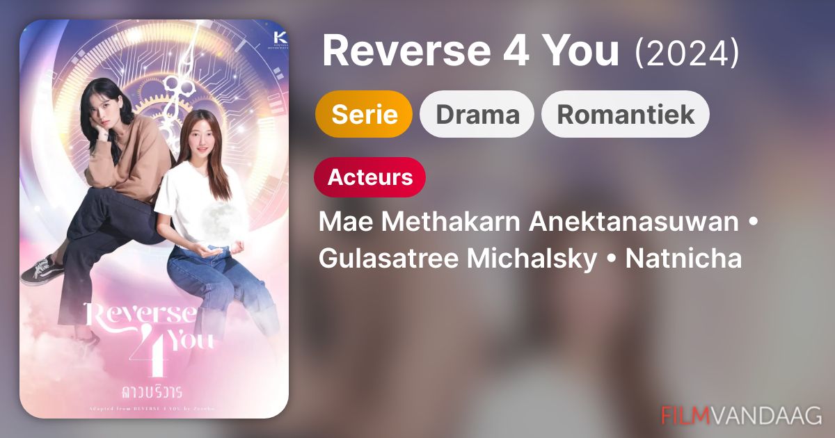 Koop Reverse 4 You (serie, 2024) op dvd of blu-ray - FilmVandaag.nl