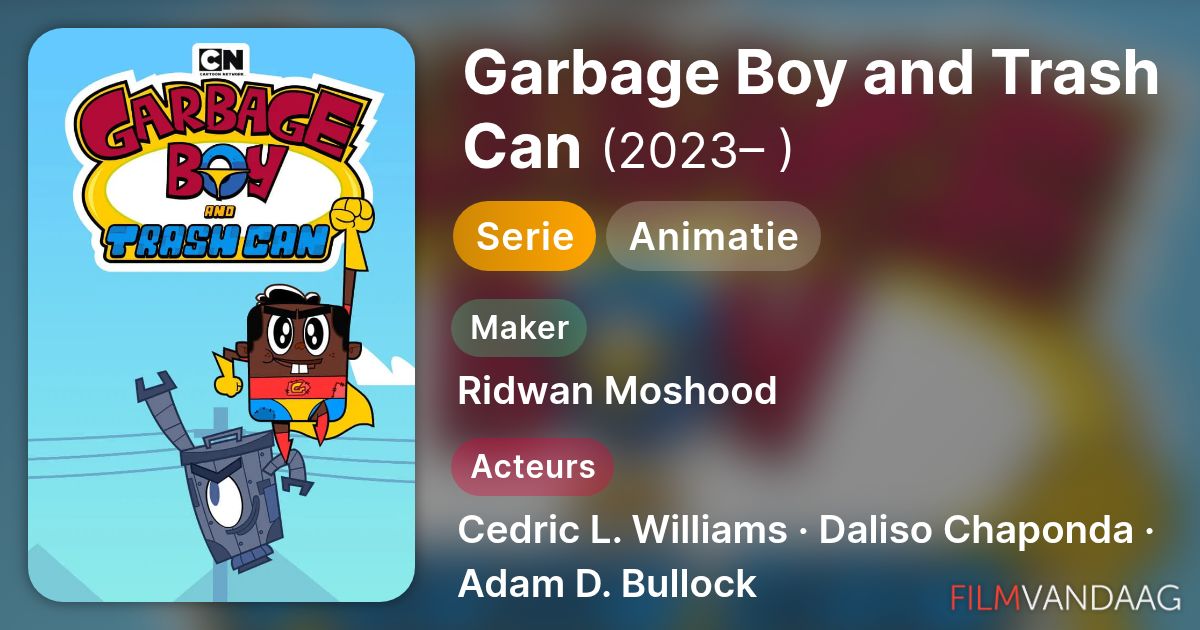 Garbage Boy and Trash Can (serie, 2023– ) - FilmVandaag.nl