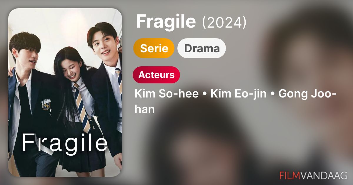 Fragile (serie, 2024) - FilmVandaag.nl