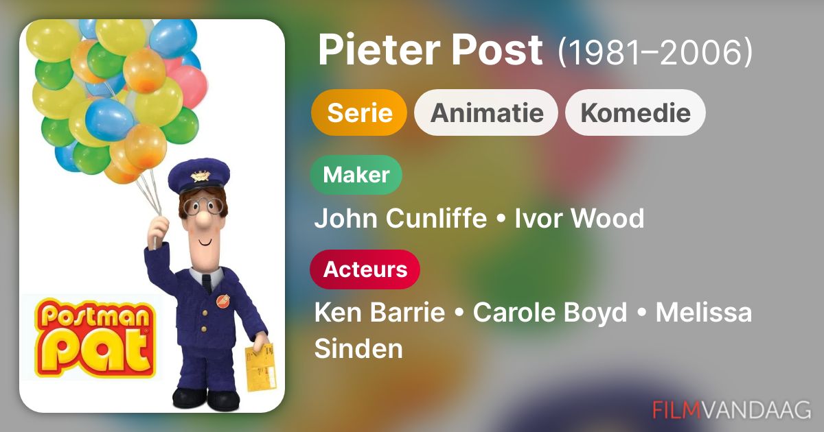 Pieter Post (serie, 1981–2006) - FilmVandaag.nl