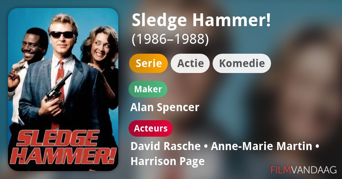 Sledge Hammer! (serie, 1986–1988) - FilmVandaag.nl