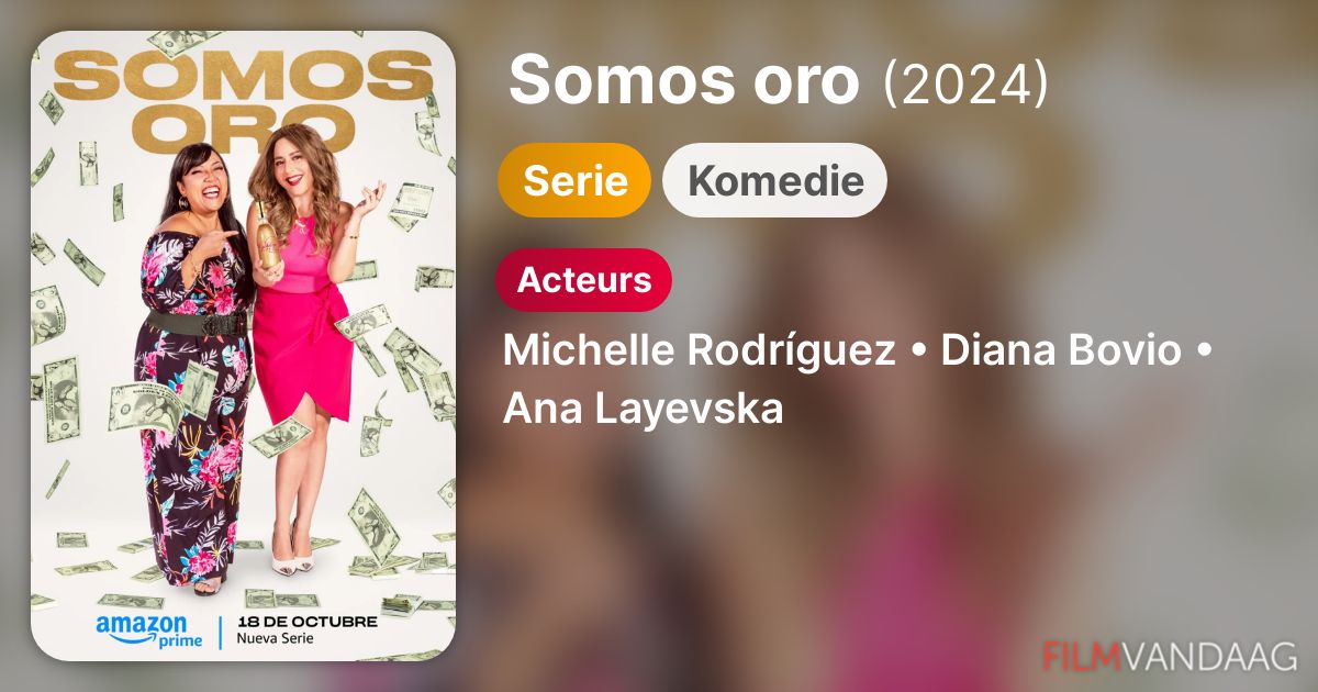 Volledige Cast van Somos oro (serie, 2024) - FilmVandaag.nl