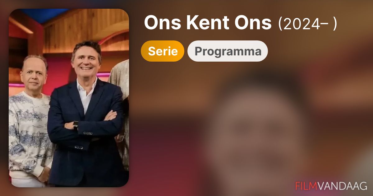 Ons Kent Ons (serie, 2024– ) Nu Online Kijken - FilmVandaag.nl