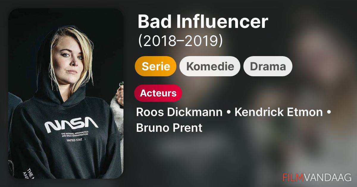 Bad Influencer (serie, 2018–2019) - FilmVandaag.nl