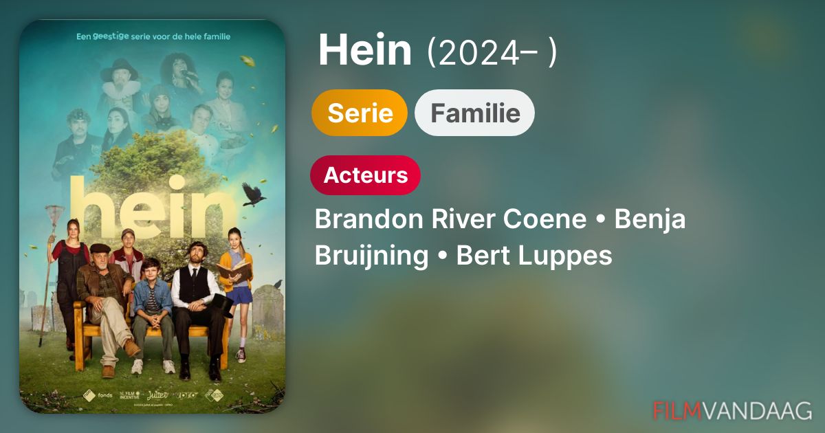 Hein (serie, 2024– ) Nu Online Kijken - FilmVandaag.nl