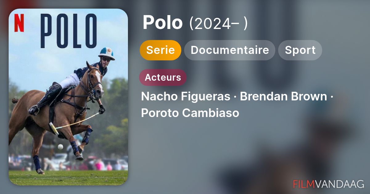 Polo (serie, 2024– ) - FilmVandaag.nl