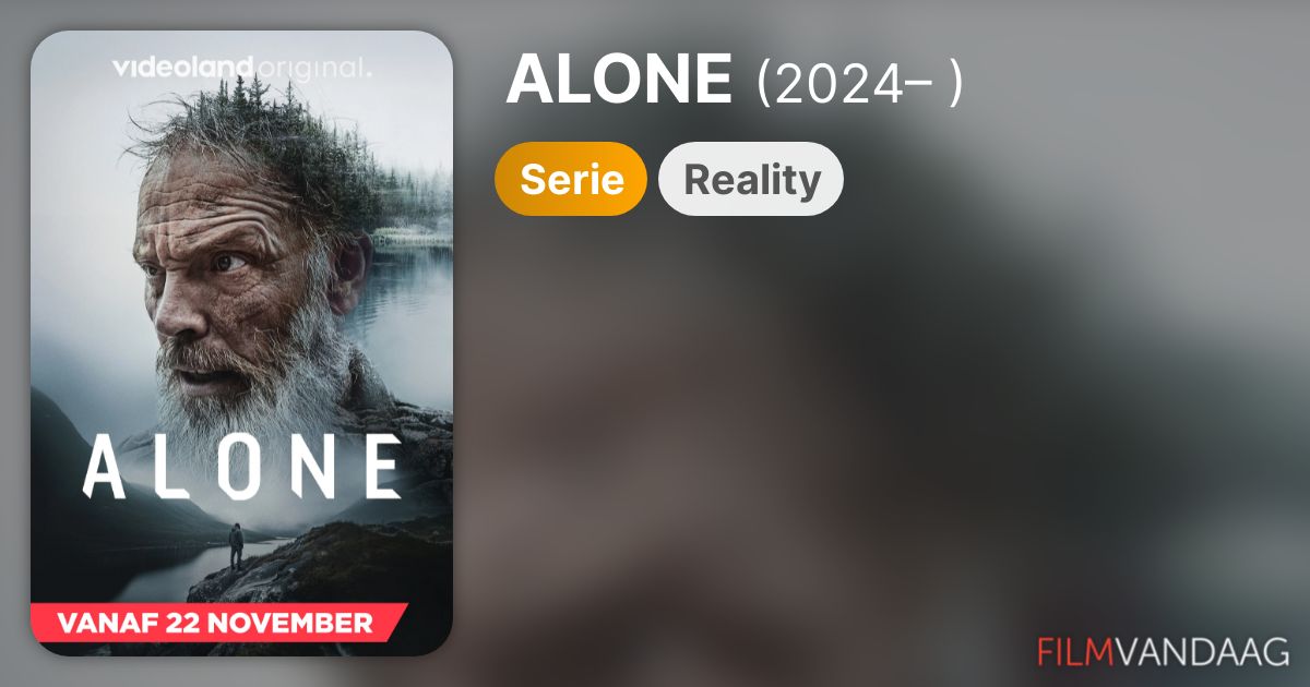 ALONE (serie, 2024– ) - FilmVandaag.nl