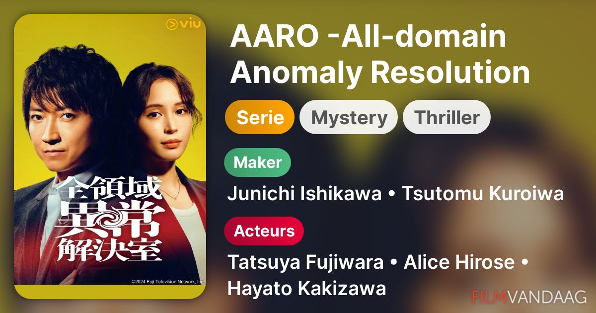 Volledige Cast van AARO -All-domain Anomaly Resolution Office- (serie ...