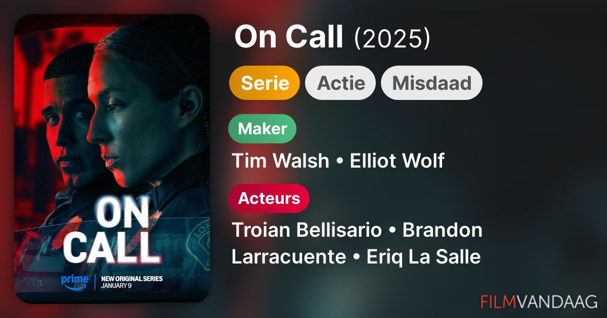 On Call (serie, 2025) - FilmVandaag.nl