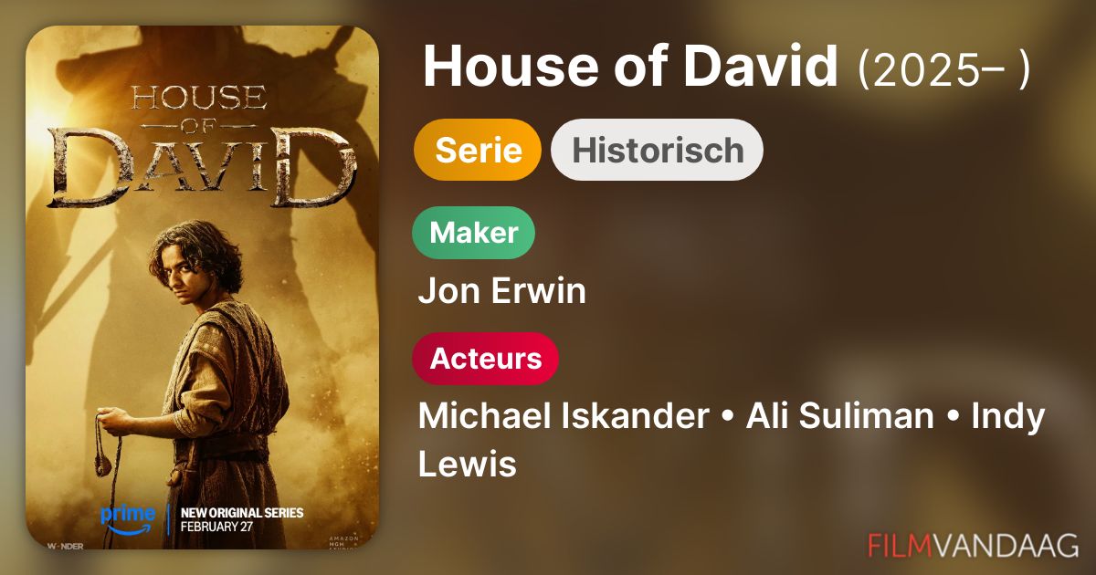 House of David (serie, 2025– ) Nu Online Kijken - FilmVandaag.nl