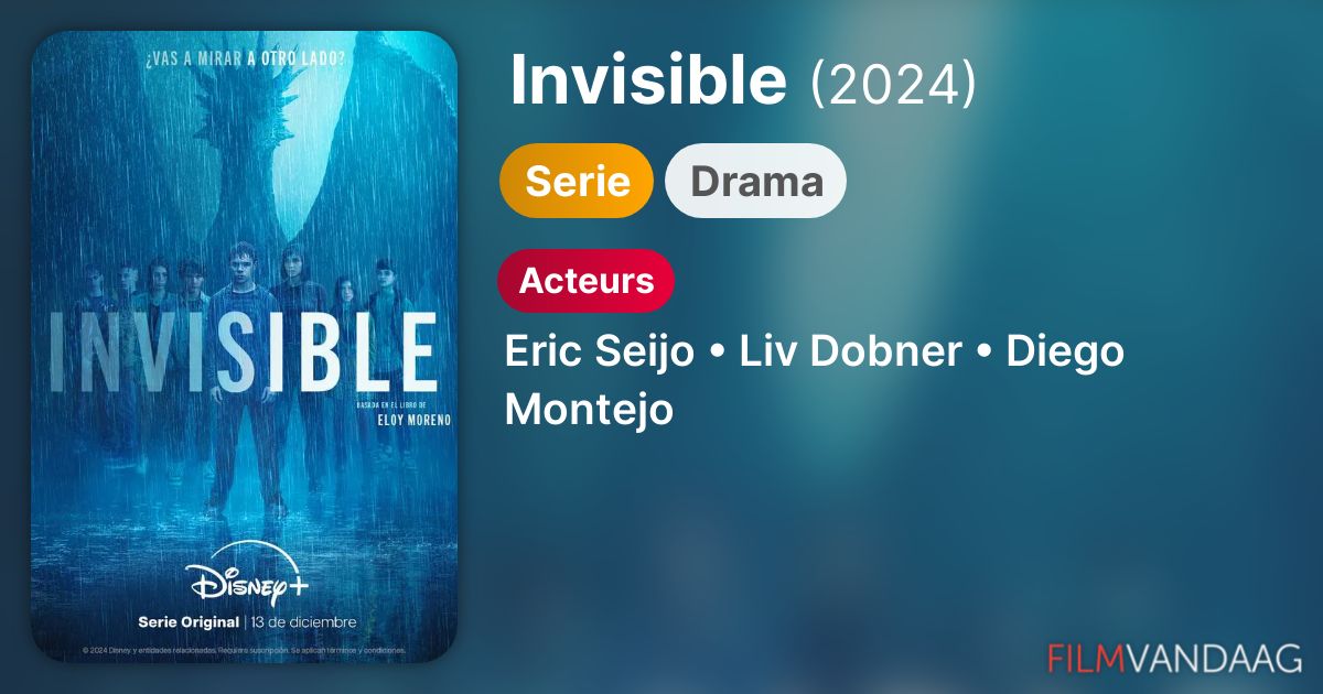 Invisible (serie, 2024) - FilmVandaag.nl