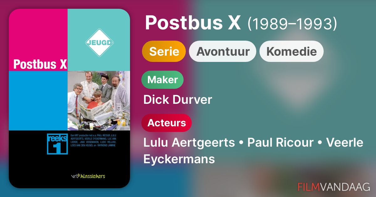 Postbus X (serie, 1989–1993) - FilmVandaag.nl