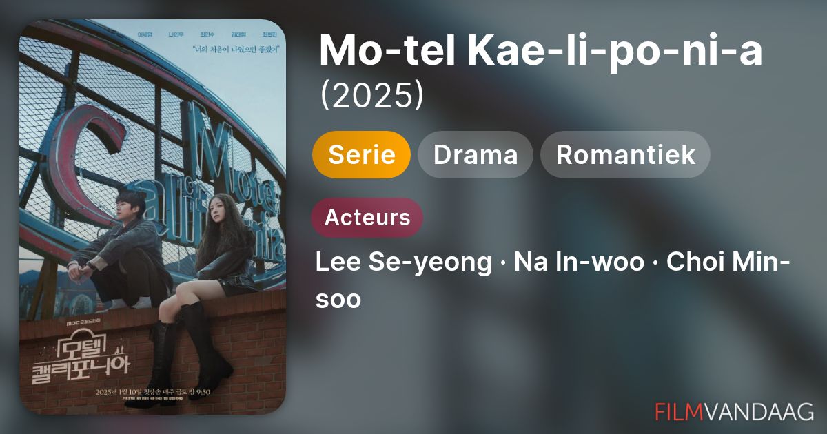 Mo-tel Kae-li-po-ni-a (serie, 2025) - FilmVandaag.nl
