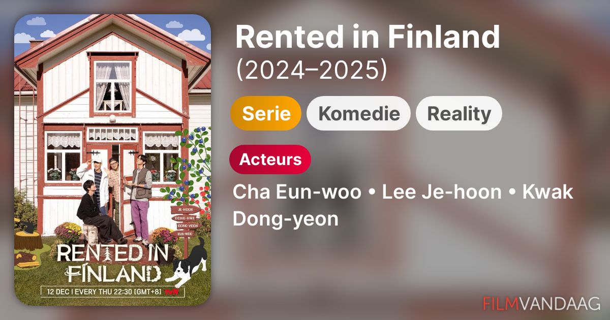 Volledige Cast van Rented in Finland (serie, 2024–2025) - FilmVandaag.nl