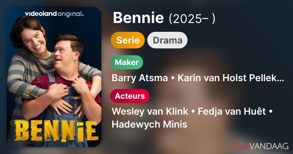 Bennie (serie, 2025– ) - FilmVandaag.nl