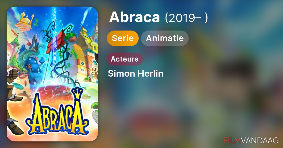 Volledige Cast van Abraca (serie, 2019– ) - FilmVandaag.nl