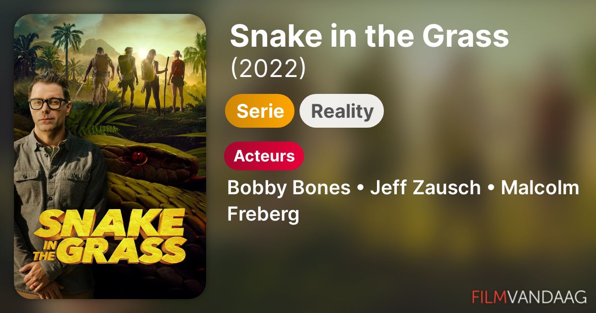 Snake in the Grass (serie, 2022) - FilmVandaag.nl
