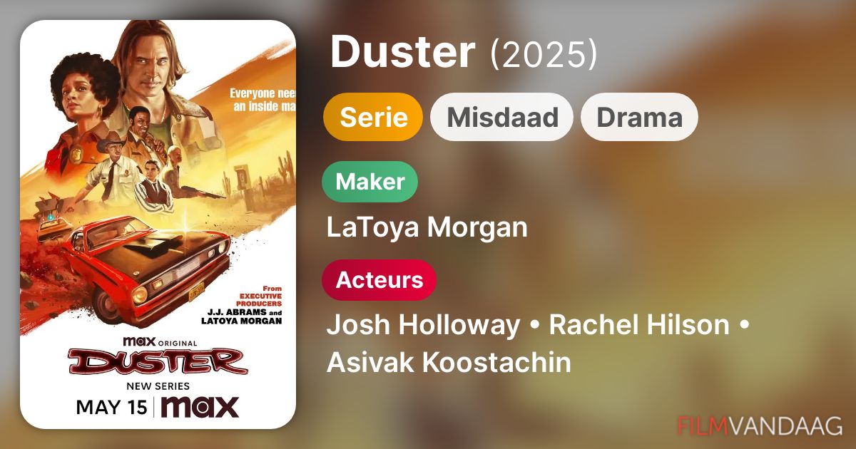 Duster (serie, 2025) - FilmVandaag.nl