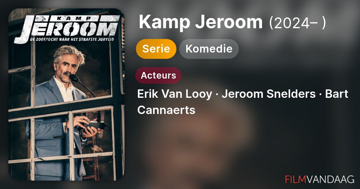 Kamp Jeroom (serie, 2024– ) - FilmVandaag.nl