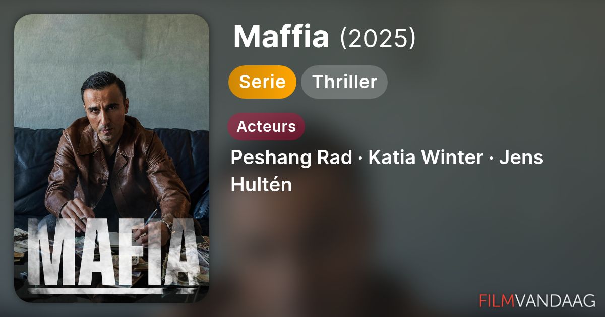 Maffia (serie, 2025) - FilmVandaag.nl