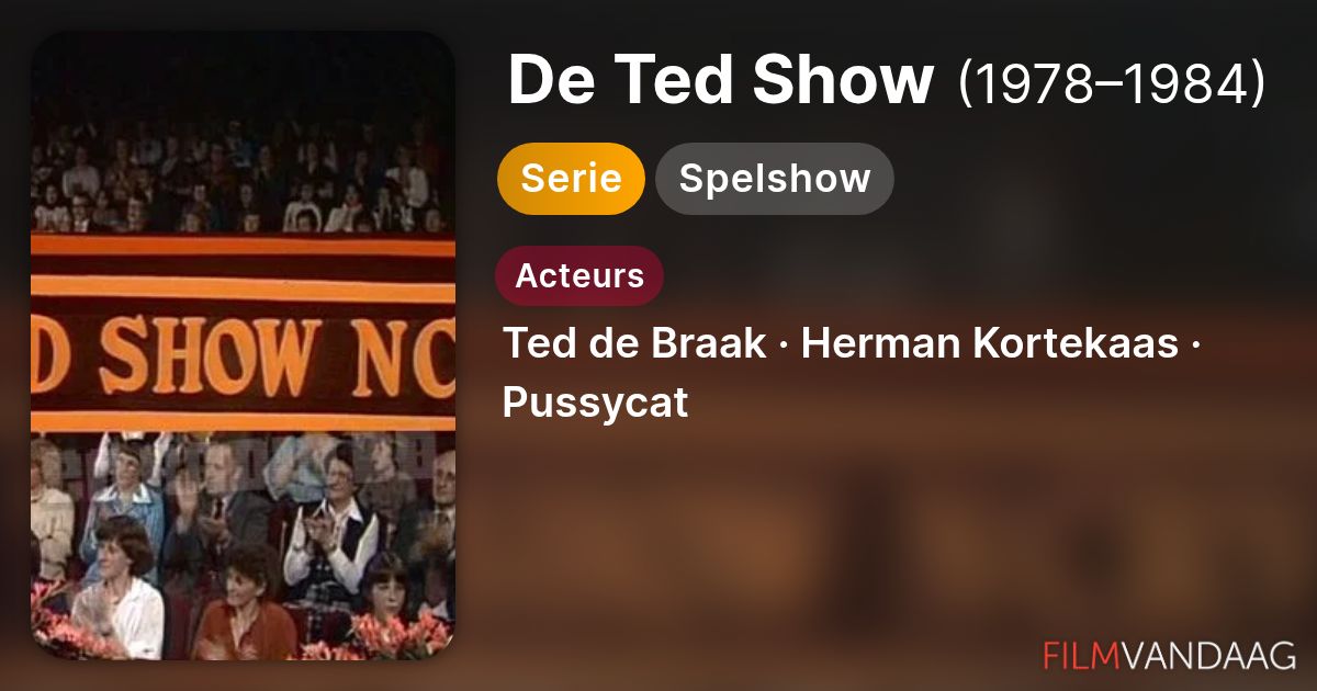 De Ted Show (serie, 1978–1984) - FilmVandaag.nl