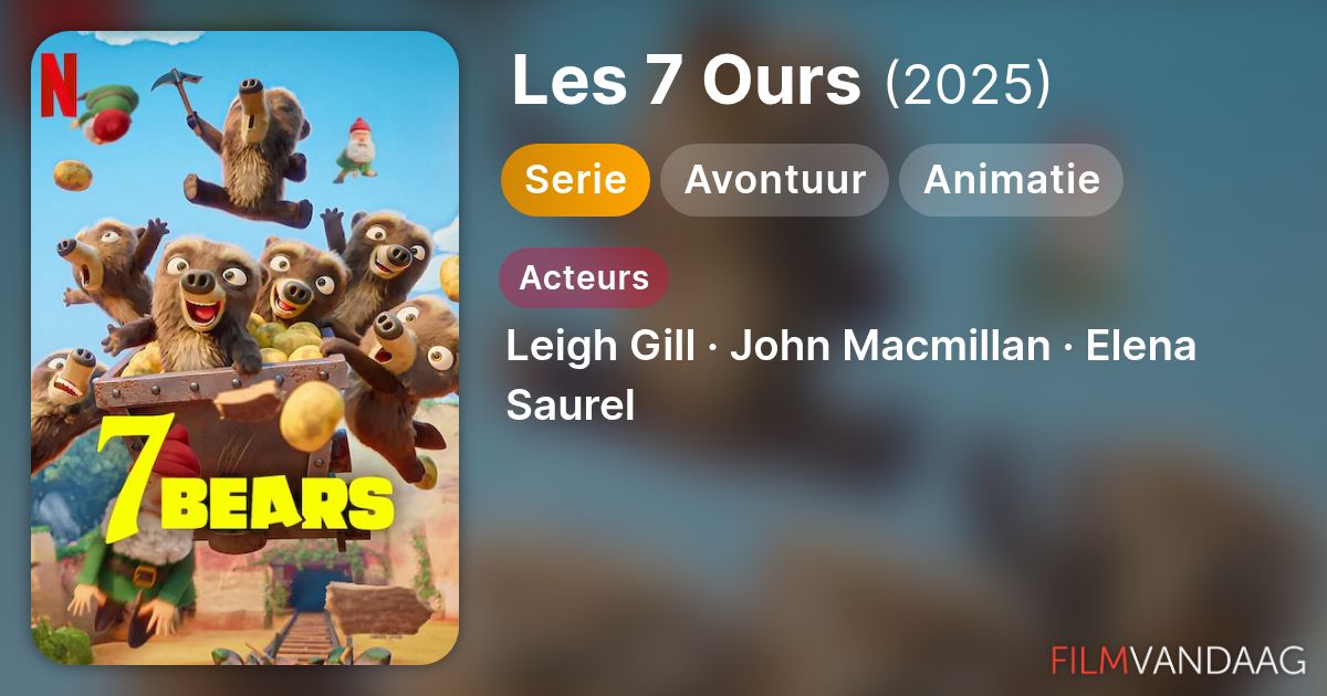 Les 7 Ours (serie, 2025) - FilmVandaag.nl