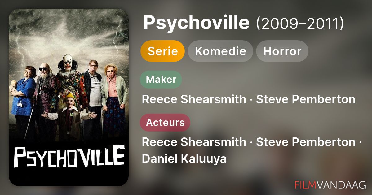 Psychoville (serie, 2009–2011) - FilmVandaag.nl