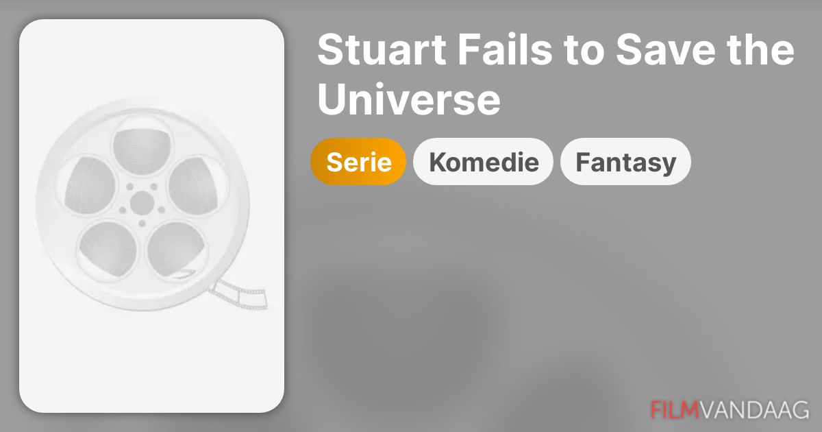 Koop Stuart Fails to Save the Universe (serie) op dvd of blu-ray ...