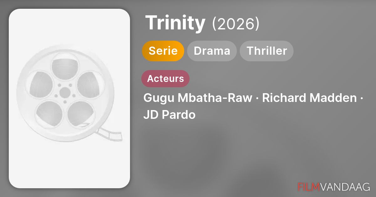 Trinity (serie, 2026) - FilmVandaag.nl