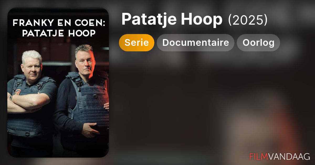 Patatje Hoop (serie, 2025) - FilmVandaag.nl