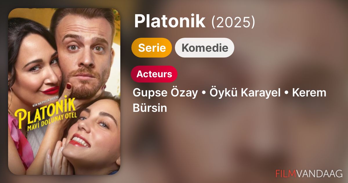 Platonik (serie, 2025) - FilmVandaag.nl