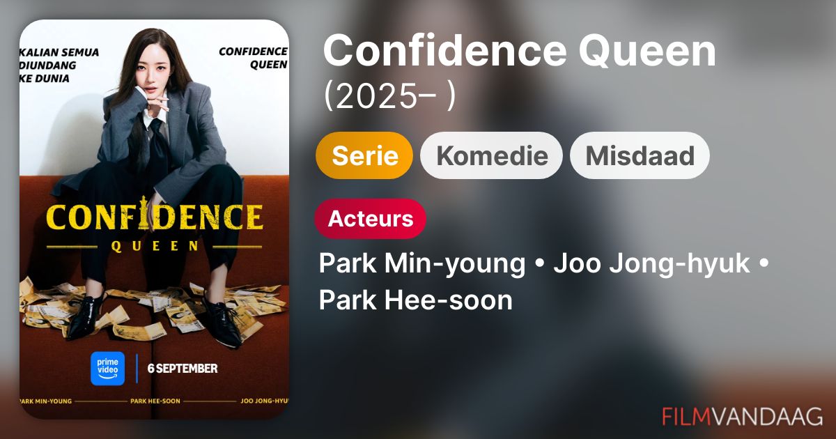 Confidence Queen (serie, 2025– ) - FilmVandaag.nl