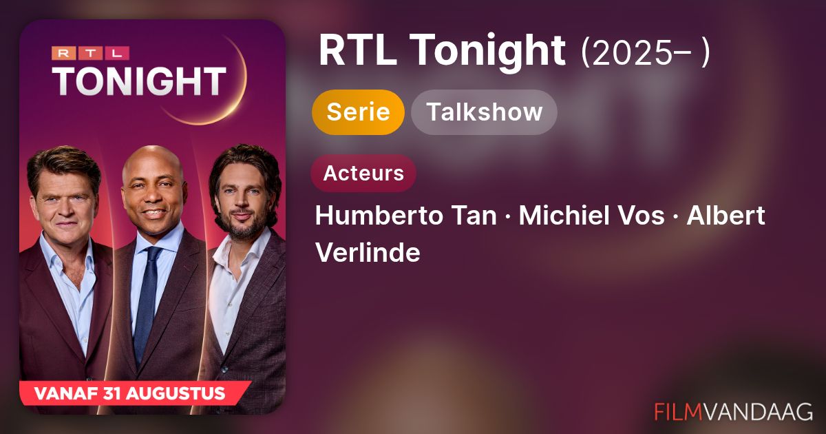 RTL Tonight seizoen 3: releasedatum en geruchten nieuw seizoen ...