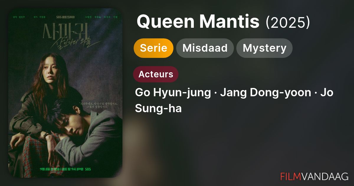 Queen Mantis (serie, 2025) - FilmVandaag.nl