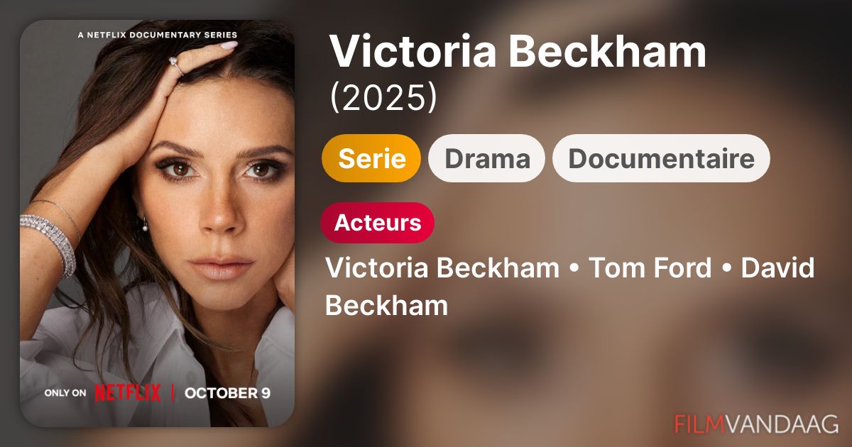 Victoria Beckham (serie, 2025) Nu Online Kijken - FilmVandaag.nl