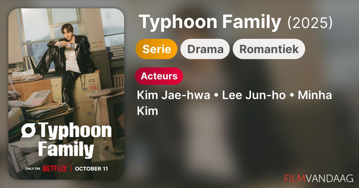 Koop Typhoon Family (serie, 2025) op dvd of blu-ray - FilmVandaag.nl