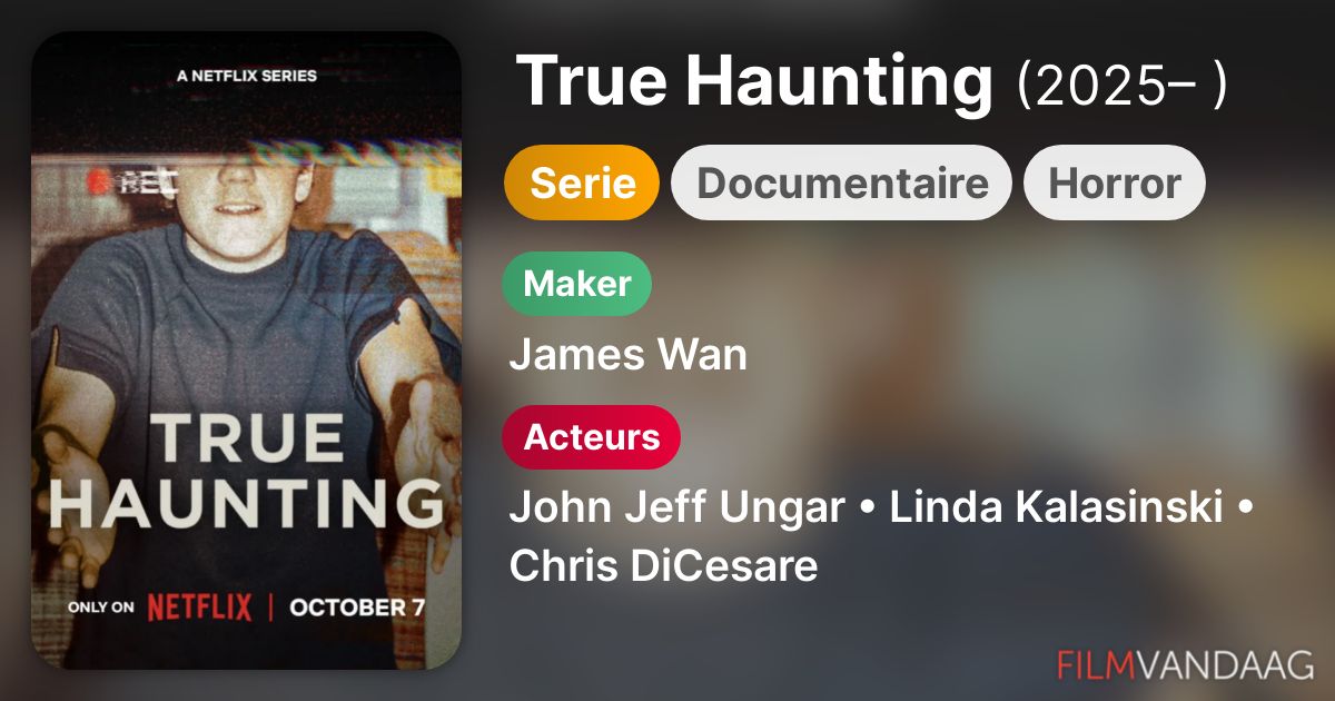 True Haunting (serie, 2025– ) - FilmVandaag.nl