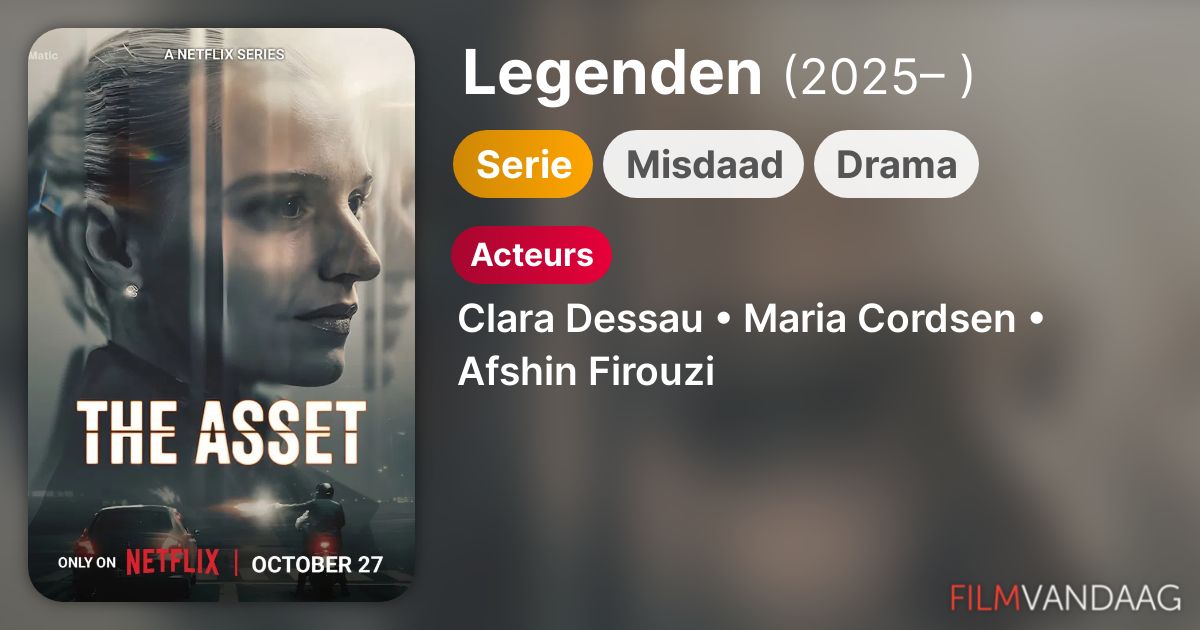 Legenden (serie, 2025– ) - FilmVandaag.nl