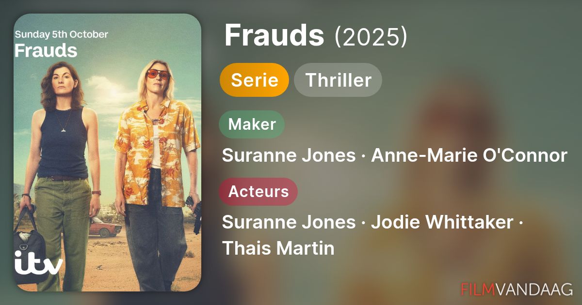 Frauds (serie, 2025) - FilmVandaag.nl