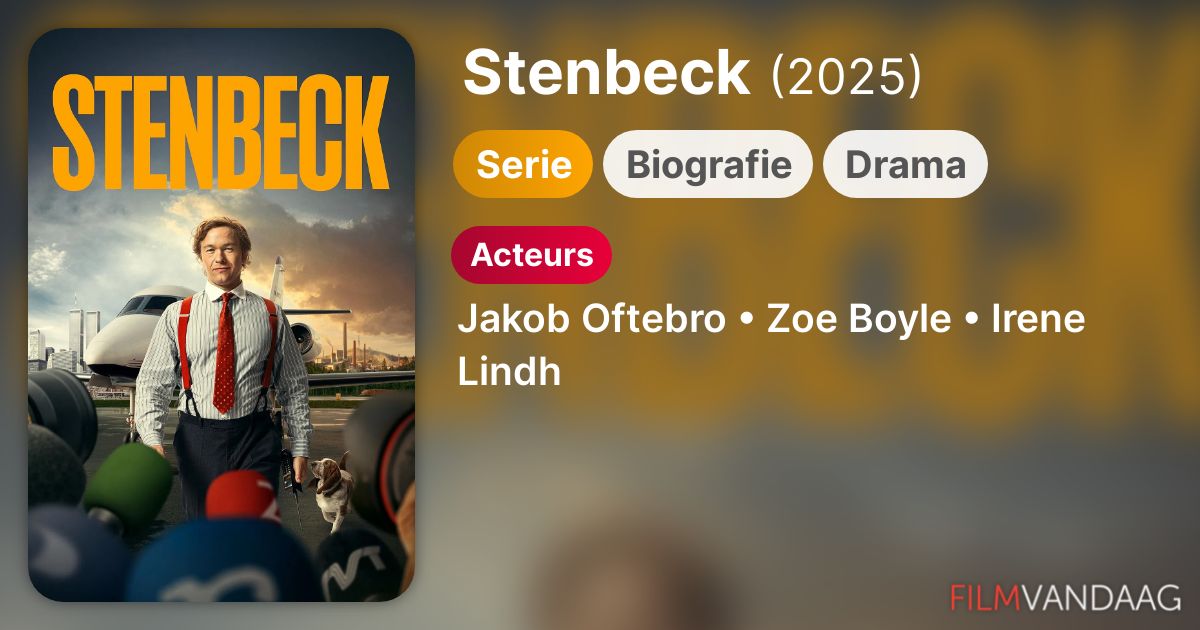 Stenbeck (serie, 2025) - FilmVandaag.nl