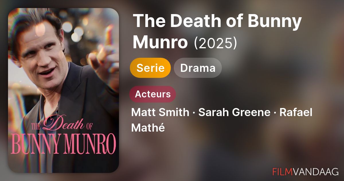 The Death of Bunny Munro (serie, 2025) Nu Online Kijken - FilmVandaag.nl