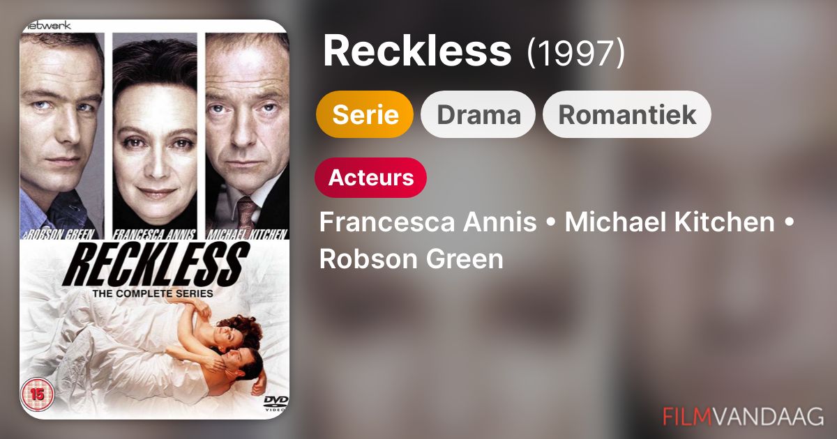 Reckless (serie, 1997) - FilmVandaag.nl